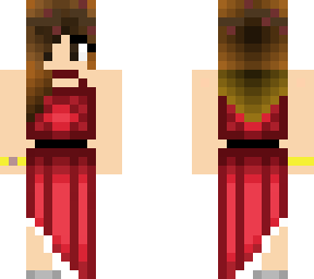red dress | Minecraft Skin