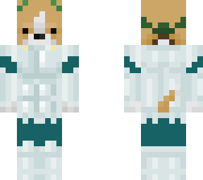 Turquoise Emperor Beagle | Minecraft Skin