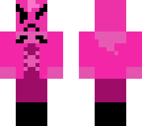 Cubic from the pink corruption (updated) | Minecraft Skin