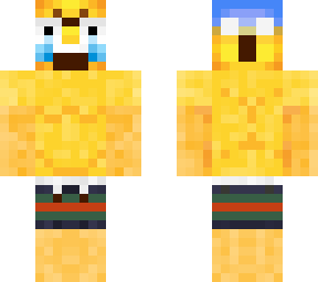 Funny skin with 4 faces | Minecraft Skin