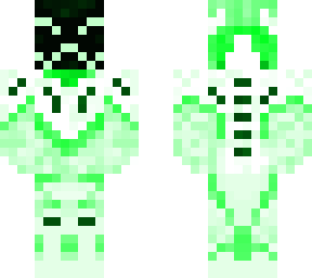 Green Protogen | Minecraft Skin