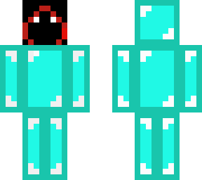 Skeppy with a BadBoyhalo mask | Minecraft Skin