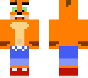 Crash Bandicoot | Minecraft Skins