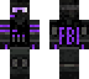 Energized FBI soldier | Minecraft Skin