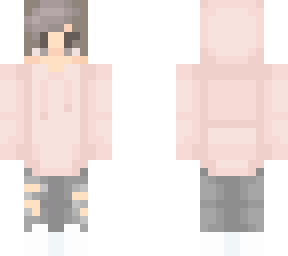 pink hoodie boy | Minecraft Skin