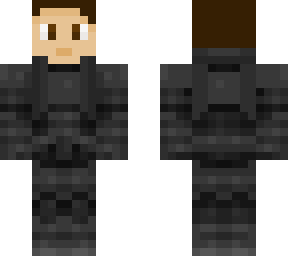 Solomon Vibranium Armor Helmetless Updated | Minecraft Skin