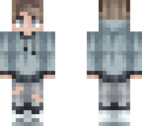 Blue cat boy | Minecraft Skin