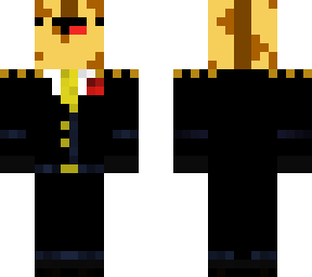 Derpy Giraffe in a Suit | Minecraft Skin