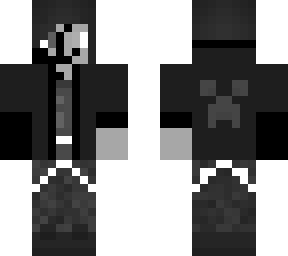 Gamerkid11 Monochrome | Minecraft Skin