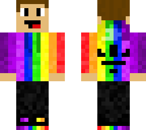 rainbow kid | Minecraft Skin