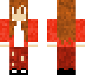 ropa roja | Minecraft Skin