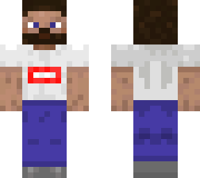 supreme skin steve | Minecraft Skin
