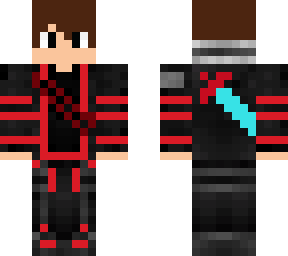 TrentThePlayz Red SwordsMen | Minecraft Skin