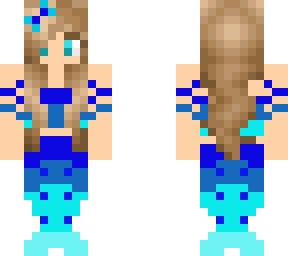 blue mermaid | Minecraft Skin