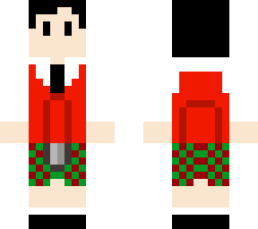 Casanovian Scottish Kilt | Minecraft Skin