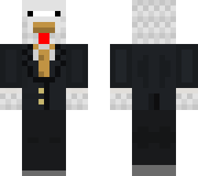 Chicken in a suit | Minecraft Skin