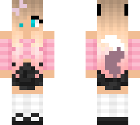 Girly cute girl | Minecraft Skin