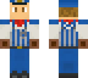 Minecart Conductor | Minecraft Skin