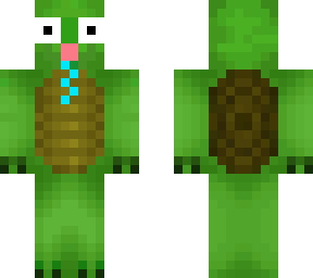 the derpy turtle | Minecraft Skin