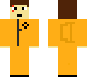 class d with eye scar | Minecraft Skin