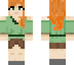 cute alex | Minecraft Skin