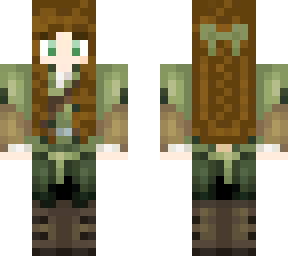 Elf Medieval Girl | Minecraft Skins