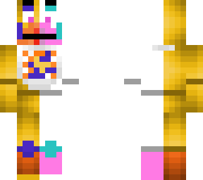 Funtime Rockstar Chica | Minecraft Skin