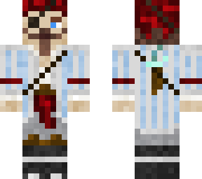 Pirate with Diamond Dagger | Minecraft Skin