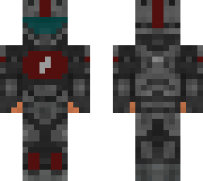 Red VS Blue Resistance Soldier | Minecraft Skin