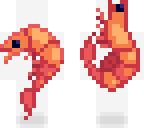 600 Followers! (Also Shrimp!) | Minecraft Skin