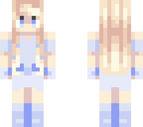 blue berry girl! | Minecraft Skin