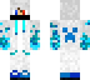 BLUE FIRE | Minecraft Skin