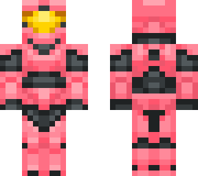 Donut (RvB) / Pink Master Chief (Halo) | Minecraft Skin
