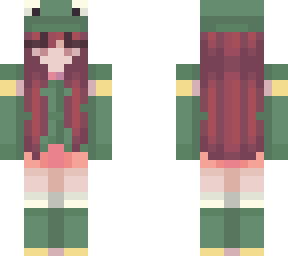 Frog Girl | Minecraft Skins