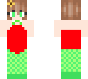 Hypnotized Chara in Bunny suit | Minecraft Skin