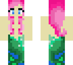 Pink Mermaid! | Minecraft Skin
