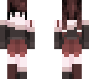 Wash Away This Jet Black Feeling | Minecraft Skin