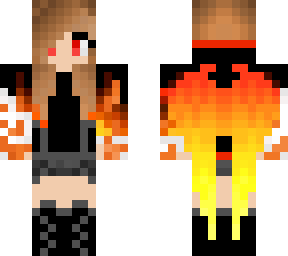 Phoenix Girl | Minecraft Skin