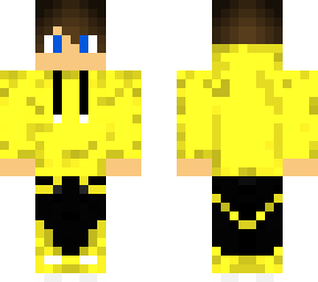 boy in yellow | Minecraft Skin