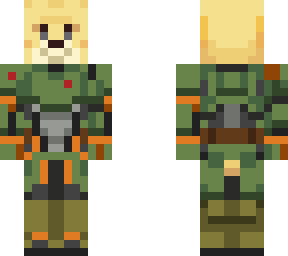 Doom Isabelle | Minecraft Skin