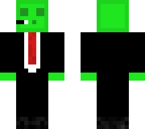 Formal Green Slime | Minecraft Skin