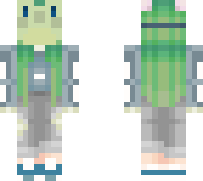 Frog Girl(? | Minecraft Skin