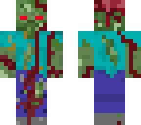 Realistic Zombie | Minecraft Skin