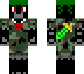 Shad w/ Camo | Minecraft Skin