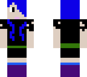 The Hacker Girl | Minecraft Skin