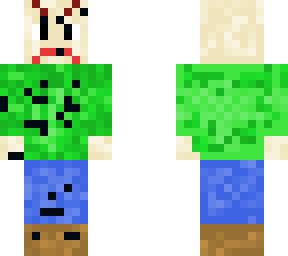 withered baldi | Minecraft Skin