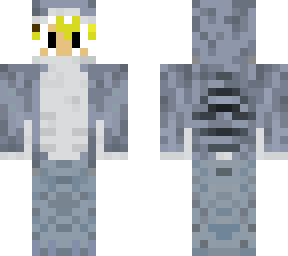 Blonde Shark Boy | Minecraft Skin