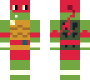 ROTTMNT Raphael | Minecraft Skin