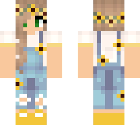Sunflower Girl | Minecraft Skin