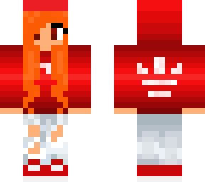 super cool red skin | Minecraft Skin